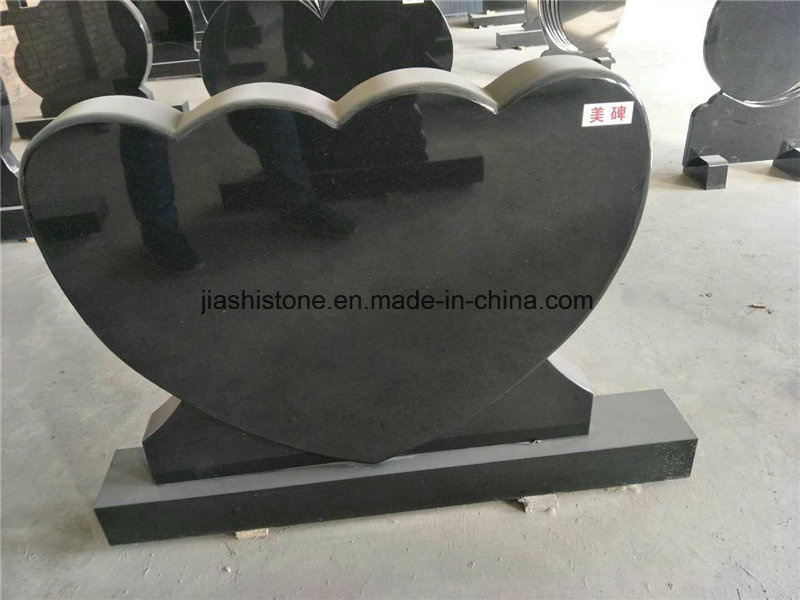 European/Russian Style Aboslute Black Granite Monument / Tombstone ...