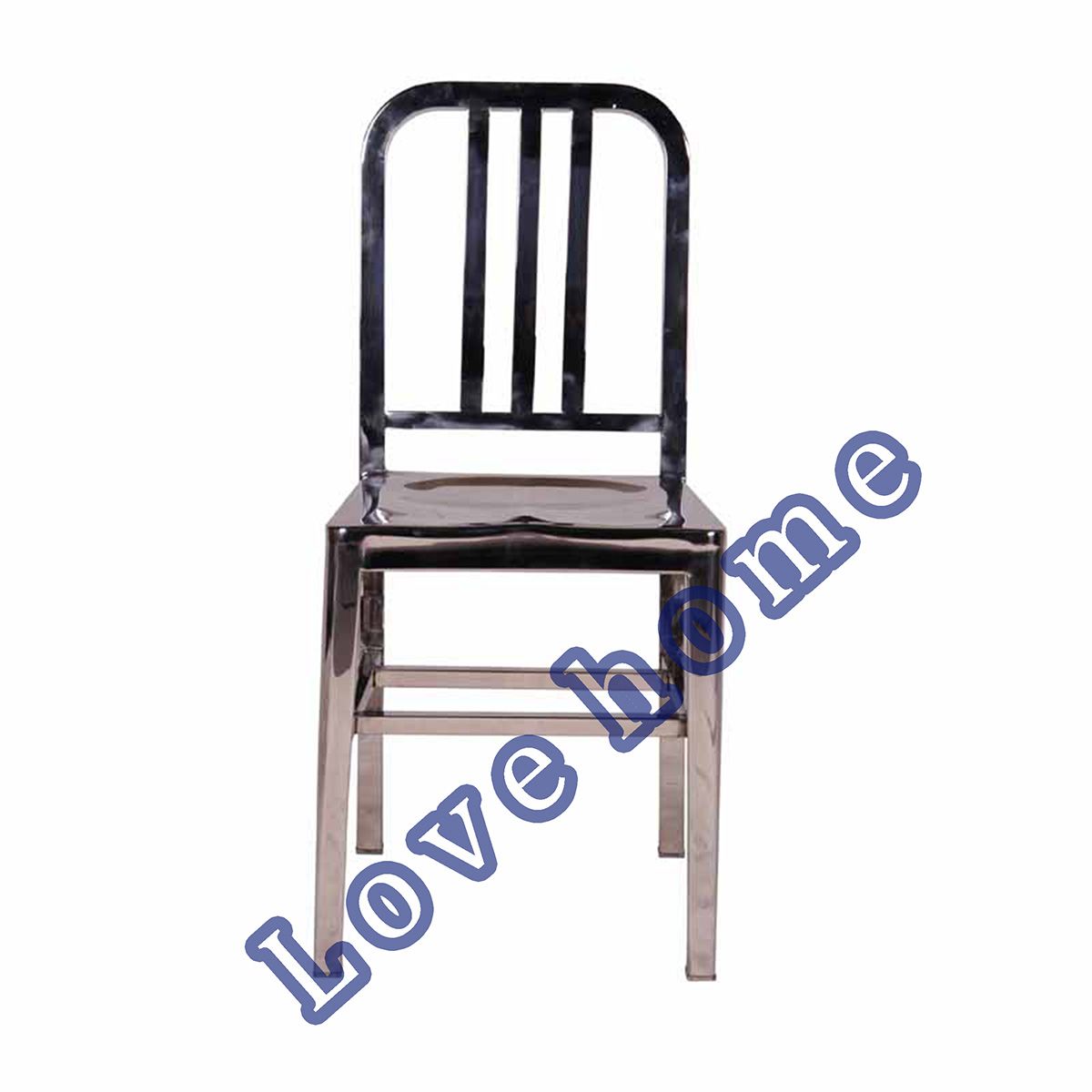 Modern Replica Emeco Metal Dining Restaurant Coffee Navy Chair ...