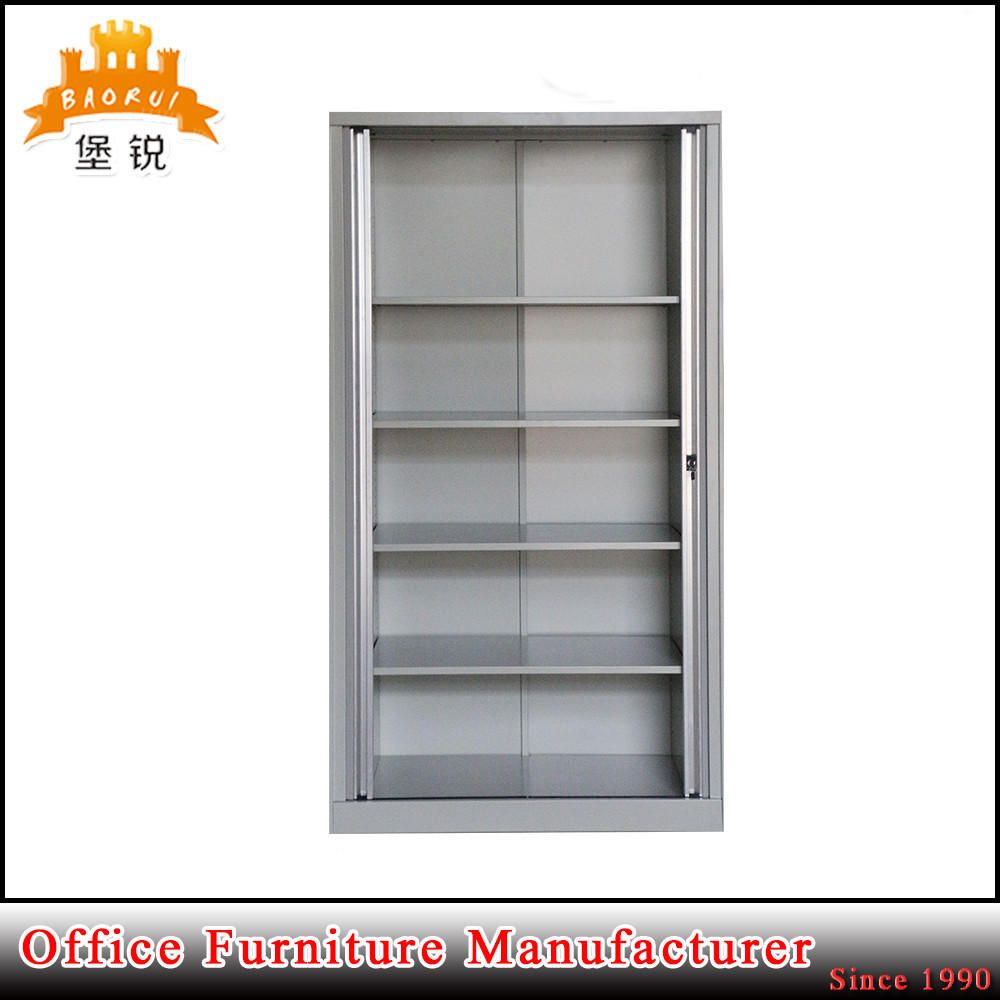 Office Furniture Sliding Plastic Roller Shutter Door Filing Storage ...