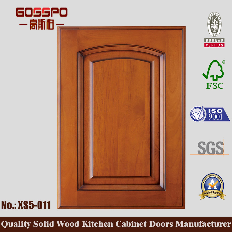 Anti-Scratch Solid Wood Kitchen Cabinet Door (GSP5-011) - Cabinet Door ...
