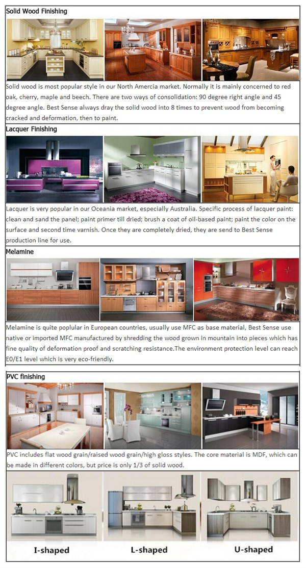 Affordable Prefab New Model Vinyl Wrap Kitchen Cabinets Manufacturer ...