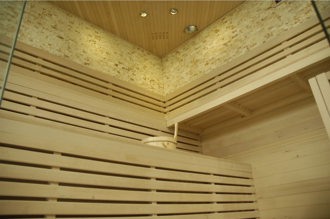 2018 New Design Luxury Culture Stone Dry Sauna Room Steam Room Sauna ...